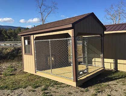 Dog Kennel Sheds | Spring Valley Sheds, LLC. in Chariton, IA
